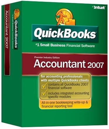 Amazon.com: QuickBooks Premier Accountant Edition 2007 [OLDER VERSION]