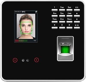 Amazon.co.jp: Biometric Fingerprint Face Login Recognition Time Attendance and Access Control ...