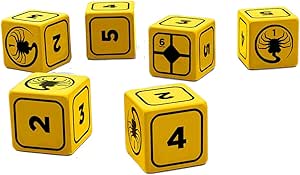 Amazon.com: Free League Publishing Alien RPG: Stress Dice : Toys & Games