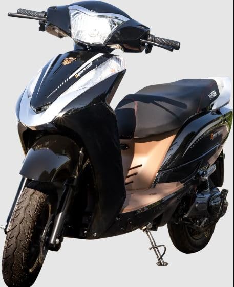 Yakuza Sparrow Pro Electric Scooty, Lead Acid 60V (Black) : Amazon.in ...