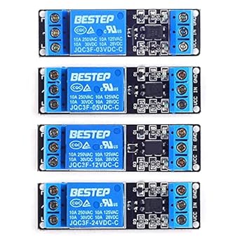 3V 5V 12V 24V Low Level Trigger Relay Module 1 Channel Optocoupler ...