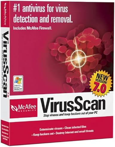 Amazon.com: VirusScan Home Edition 7.0 : Software