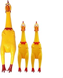 Pet Supplies : Homenite 3 Pack Extra Large Big Screaming Chicken Toy ...