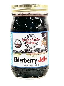 Amazon.com: Spring Valley Farms Elderberry Jelly All Natural Preserves ...