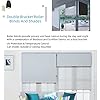 Amazon.com: Double Roller Blind Bracket, Dual Roller Blind Accessory ...