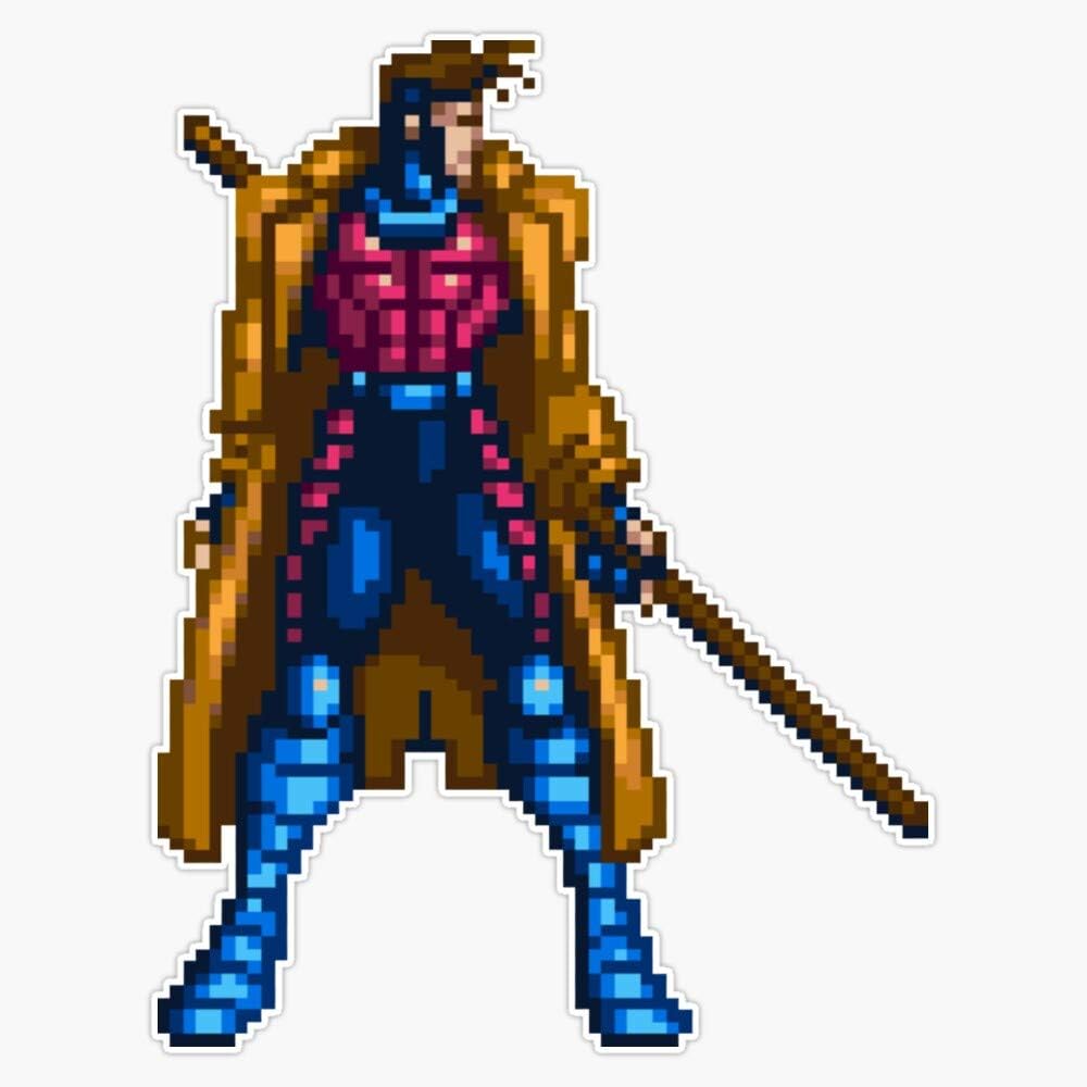 Amazon.com - Gambit Stance Window Bumper Sticker Decal 5"