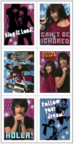 Amazon.co.jp: Disney Camp Rock Sticker Sheets ディズニーキャンプ・ロックステッカーシート♪ ...