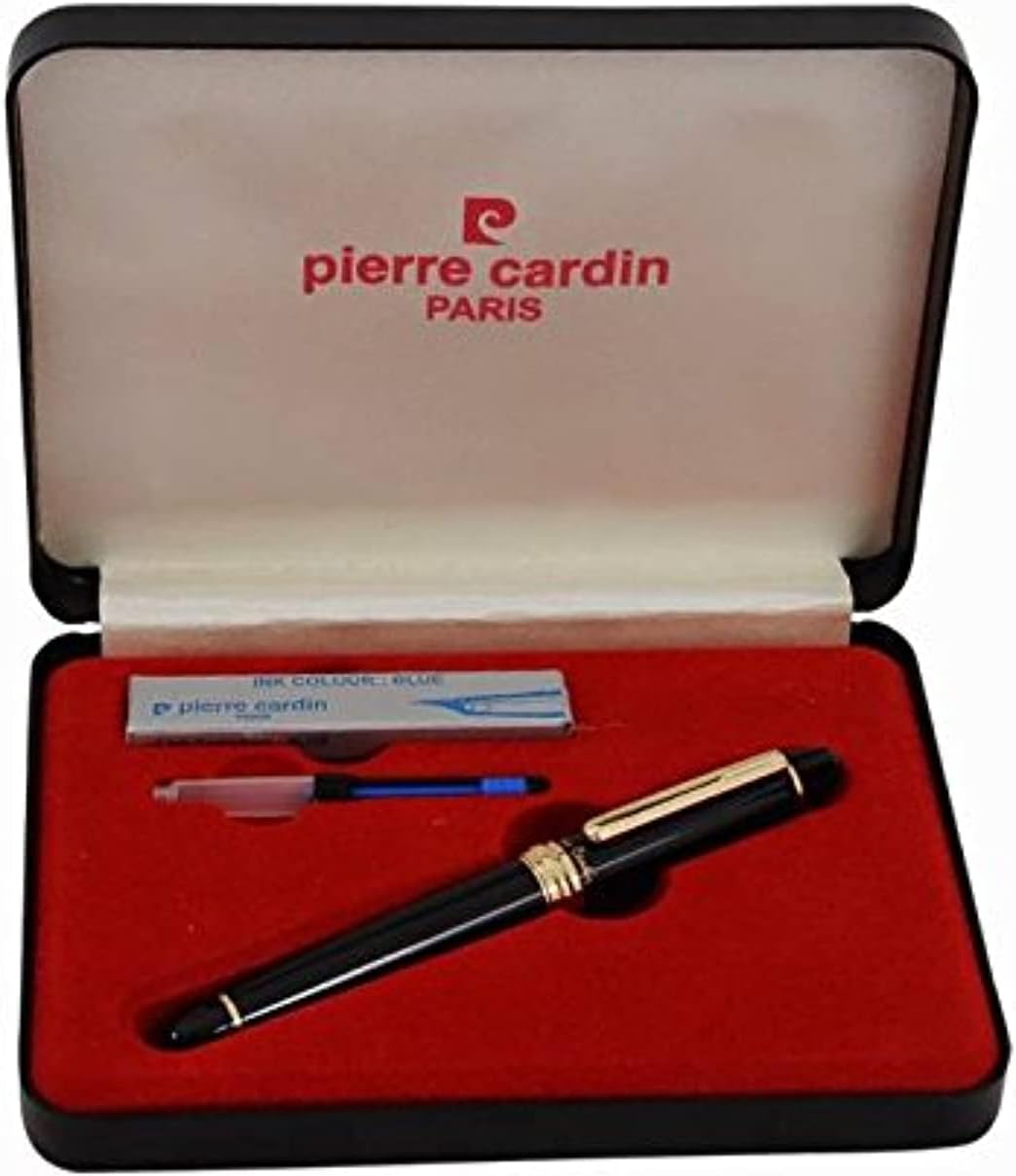 Pierre Cardin President Premium Fountain Pen | Luxurious Black Lacquer ...