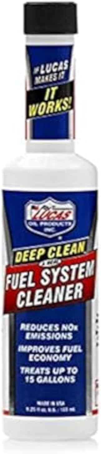 Amazon.com: Lucas Oil Deep Clean Fuel System Cleaner, 5.25 Ounce (10669)