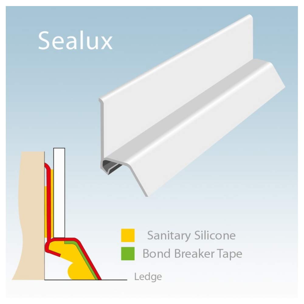 Buy Proclad Sealux Base Seal Trim PVC Wall Panel - Shower Wall Panels ...