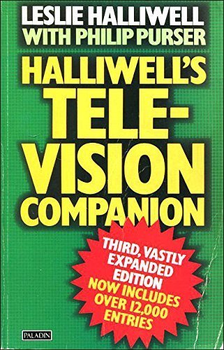 Television Companion (Paladin Books) : Halliwell, Leslie, Purser ...