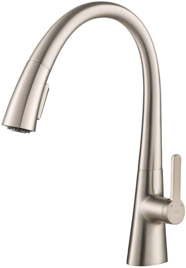 Kraus KPF-1673SFS Nolen Kitchen Faucet, Spot Free Stainless Steel ...