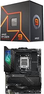 Amazon.com: AMD Ryzen™ 9 7950X 16-Core, 32-Thread Unlocked Desktop Processor & ASUS ROG Strix ...