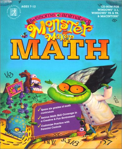 The Awesome Animated Monster Maker Math : SSI/HMI: Amazon.in: Books