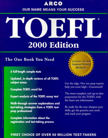 Arco Everything You Need to Score High on the Toefl 2000 (MASTER THE TOEFL): Sullivan, Patricia ...