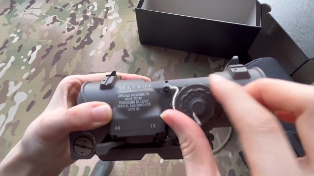 Watch Tactical Rifle Scope 1x-4x Fixed Dual Purpose Scope Red ...