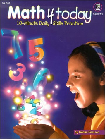 Math 4 Today, Grades 2-4: Carson-Dellosa Publishing: 9781564178947 ...