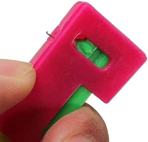 Red Creative Automatic Needle Threader Device String Guide Tool,Sewing ...
