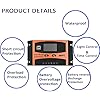 Amazon.com : 30A Solar Charge Controller,MPPT Solar Charger Controller ...