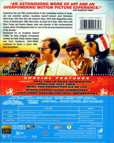 Easy Rider [Blu-ray] [Blu-ray]: Amazon.ca: Peter Fonda, Dennis Hopper ...