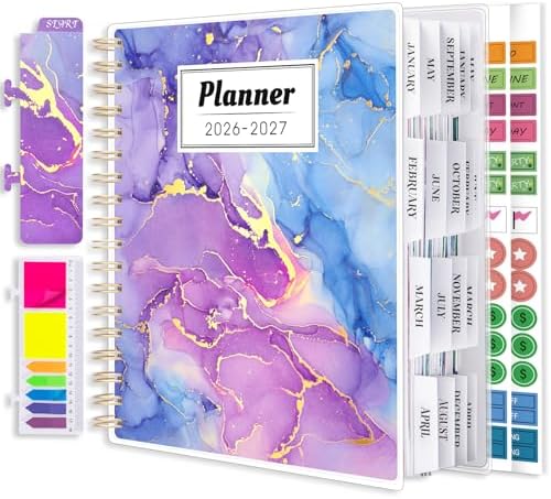 Amazon.com : Planner 2026-2027, Large 18 Months Academic Daily Weekly ...
