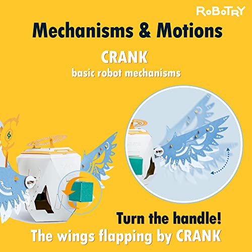 Snapklik.com : Moving Paper Robots Set Advanced Level STEM Kit Paper ...