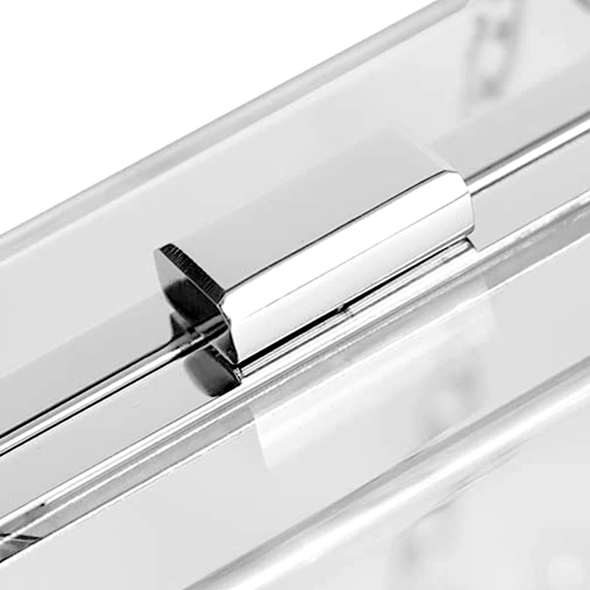 Snapklik.com : Resin Clutch Purse Mold Frame, Rectangular Metal Purse ...