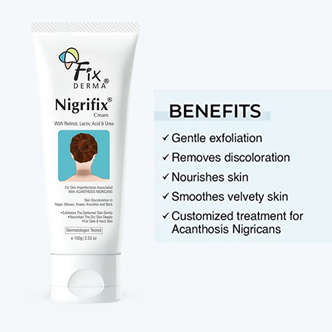 Buy Fixderma Nigrifix cream for Acanthosis Nigricans | Exfoliant | For ...