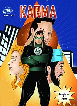 Buy Karma Augmented Reality Action Comic Book: Bangalore's New ...