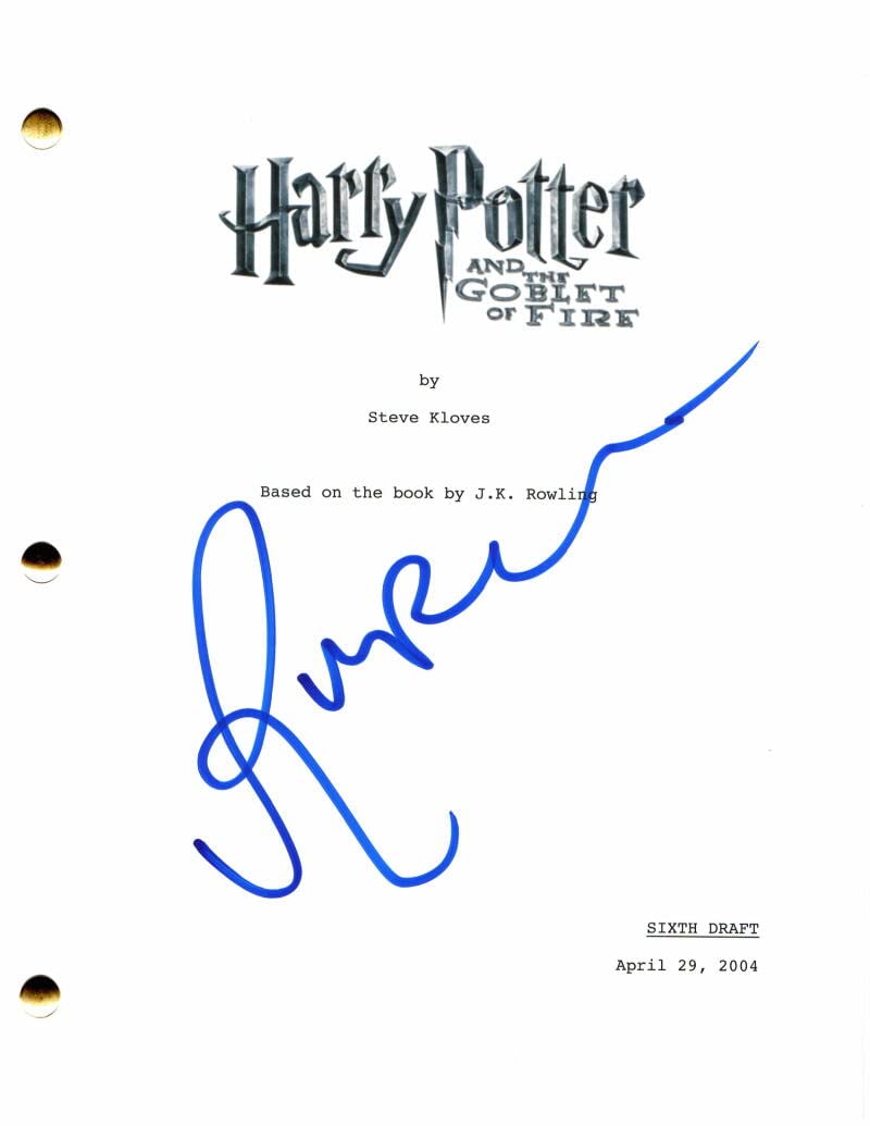 Rupert Grint Signed Autograph Harry Potter And The Goblet Fire ...