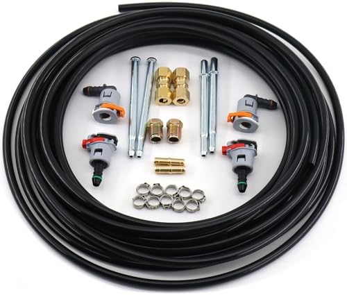Amazon.com: 5/16 Fuel Line Repair Kit 5/16 in (8mm), Nylon Fuel Line ...