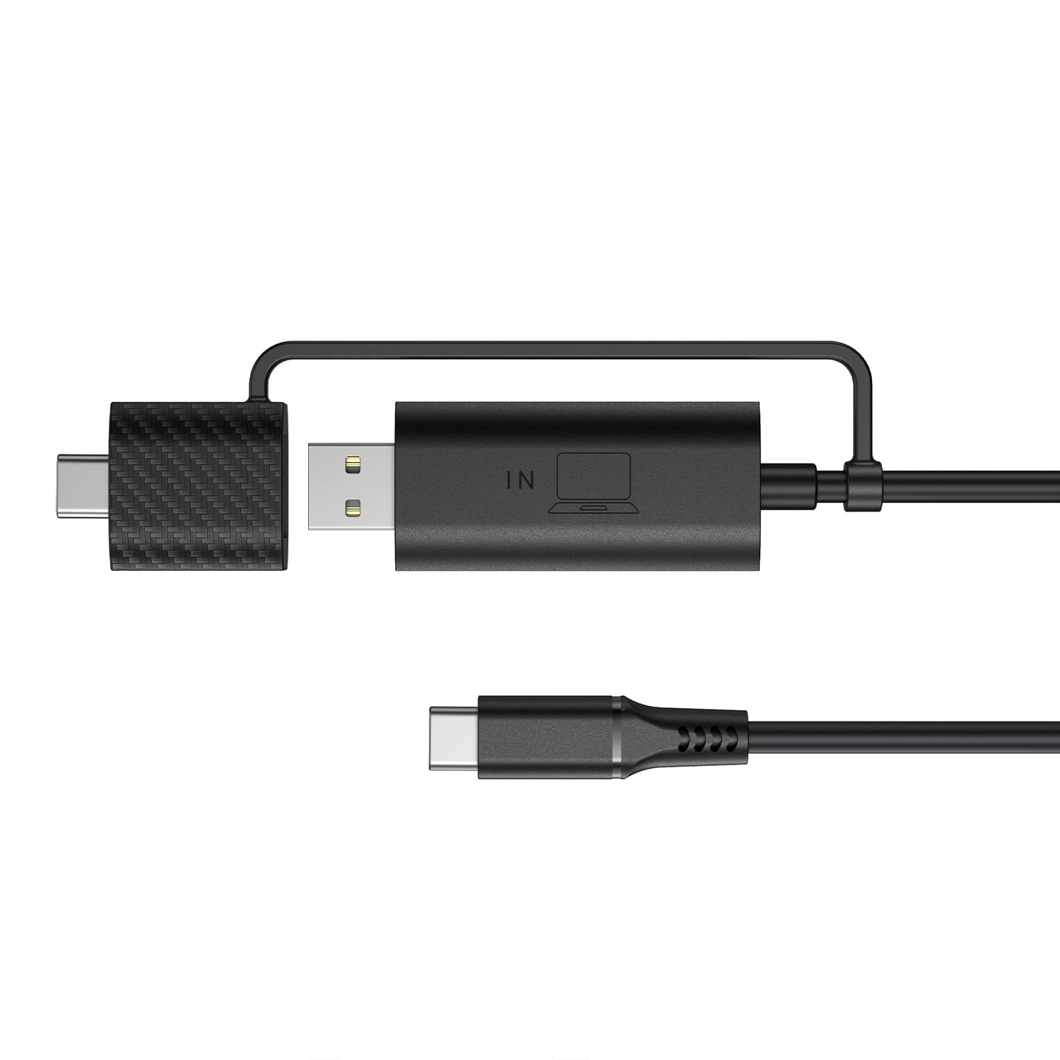 Amazon.com: APILDELLA 2-in-1 USB-A/C Video Signal Conversion Cable for ...