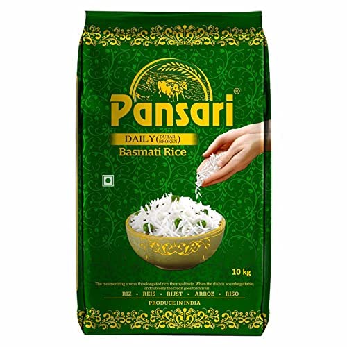 Pansari Daily Basmati Rice with Great Taste and Aroma|Long Grain ...