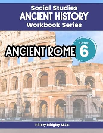Amazon.com: Ancient Rome Ancient History Workbook Series Social Studies ...