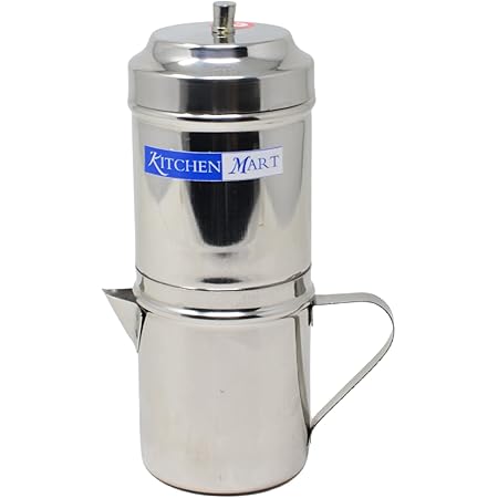 Buy Expresso Stainless Steel South Indian Filter Coffee Maker, Tea Pot ...