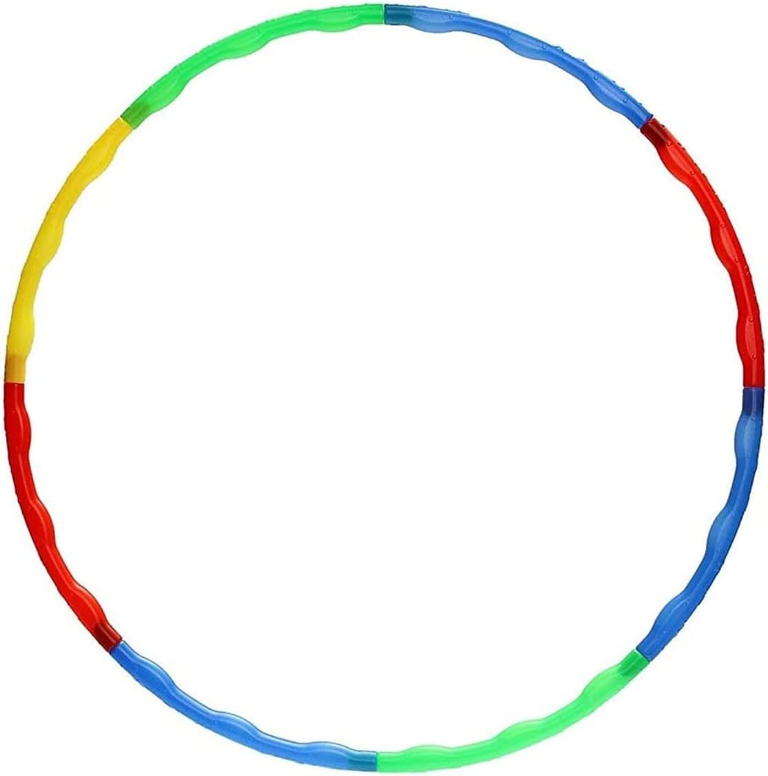 PNJB, Classic Exercise Training Hula Hoop Consists of 8 Inter-Lockable ...