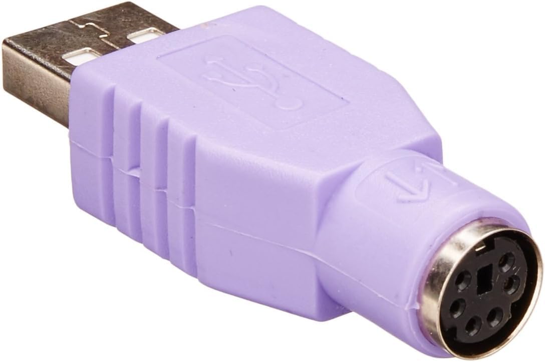 Keyboard Usb To Ps2 Ps2 Adapter Converter Purple Color Walmartcom 2Pcs