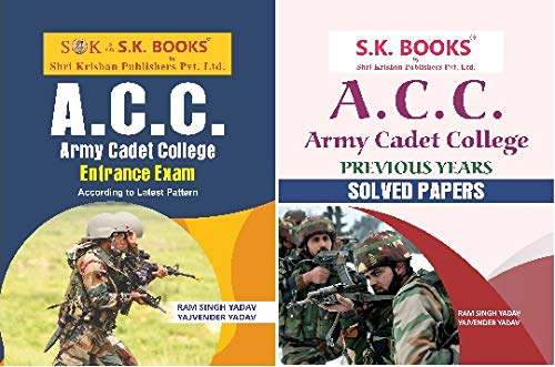 Set Of Indian Army Cadet College ACC Entrance Exam Complete Guide ...