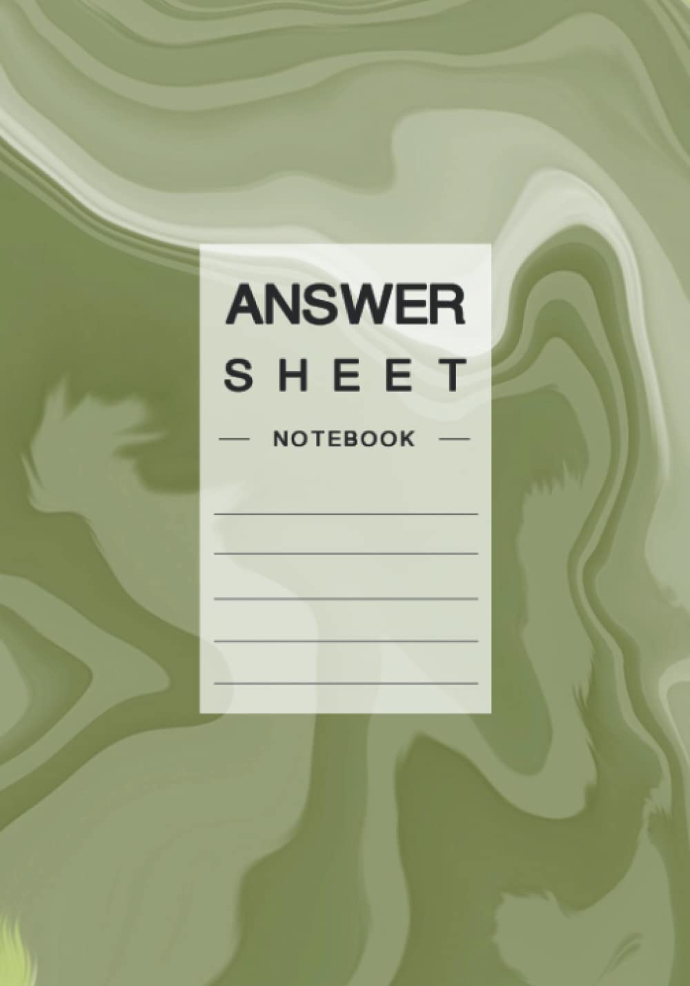 Answer Sheet Notebook 120 Question Answer Sheet Answer Sheet Exam ...