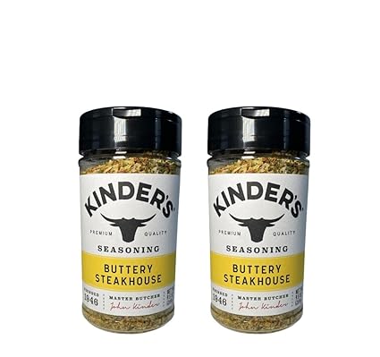 Amazon.com : Kinders Buttery Steakhouse Seasoning, 9.5 Ounce, 2 Pack ...