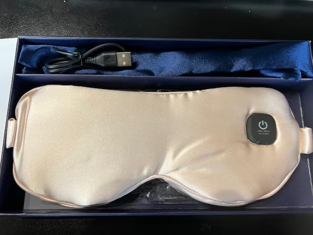 Amazon.co.jp: [Rocotto] アイピロー アイマスク 充電式 シルク ホット 温冷 ギフト プレゼント 遮光 睡眠 USB 温める ホットアイマスク コードレス 繰り返し 肌 ...