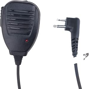 Amazon.com: AIRSN Shoulder Mic Speaker Microphone for Motorola DLR1020 ...