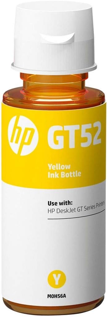 Hp Gt52 Yellow Original Ink Bottle - M0H56Ae : Buy Online at Best Price ...