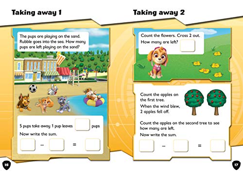 Snapklik.com : Paw Patrol First Counting Activity Book: Get Ready For ...