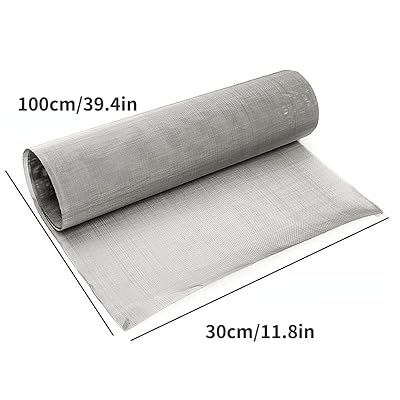 Buy 1 Pcs 80 Mesh Screen 304 Stainless Steel Metal Wire Mesh forVent ...