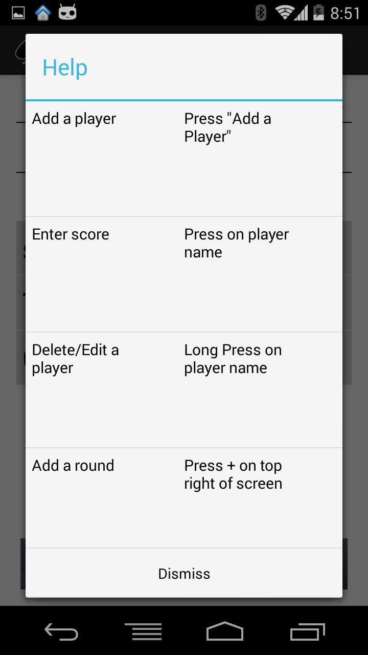 Simple Score Sheet - App on Amazon Appstore