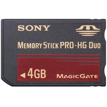 Sony MS-EX4G 4GB Memory Stick Pro-HG Duo: Buy Online at Low Prices in ...