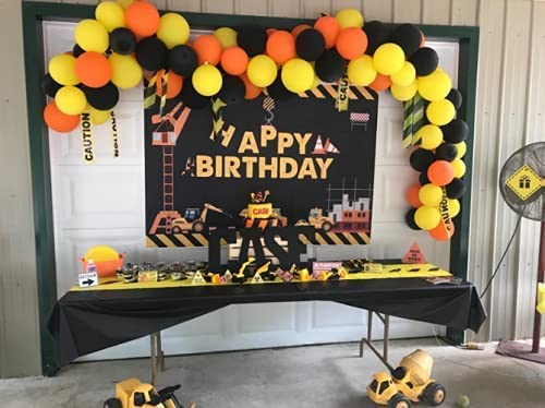 Buy Theme My Party Birthday Decoration Backdrop with Balloons for ...
