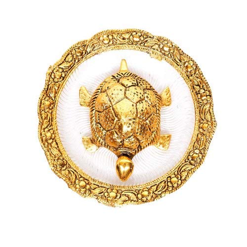 Buy Lavish Temptation's Metal Tortoise Plate Silver Decorative ...