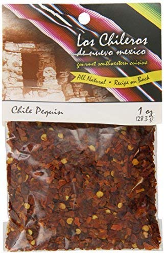 Amazon.com : LOS CHILEROS Chile Pequin - Crushed, 1 OZ : Everything Else